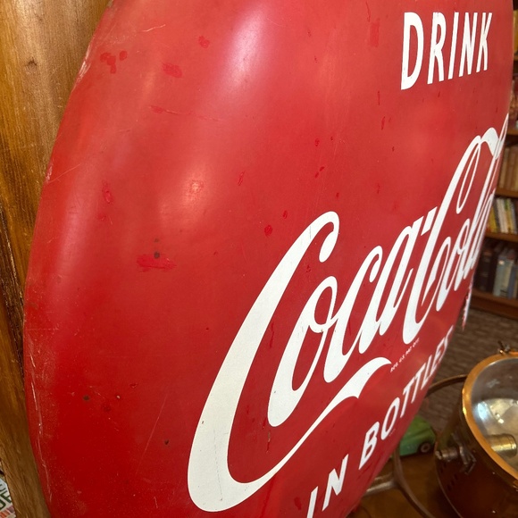 Coca Cola | Wall Decor | 36 Huge Vintage Authentic 95s Coca Cola Sign ...